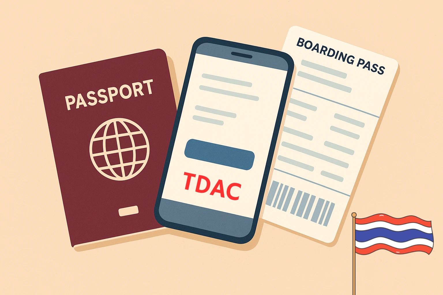 TDAC Thaïlande 2025 : étapes pour remplir votre déclaration